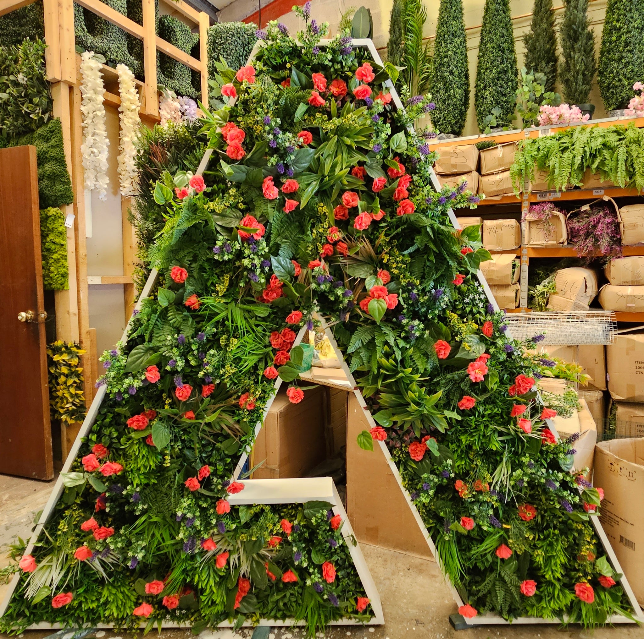 Artificial Bespoke Boxwood Hedge Letter by Hedgedin